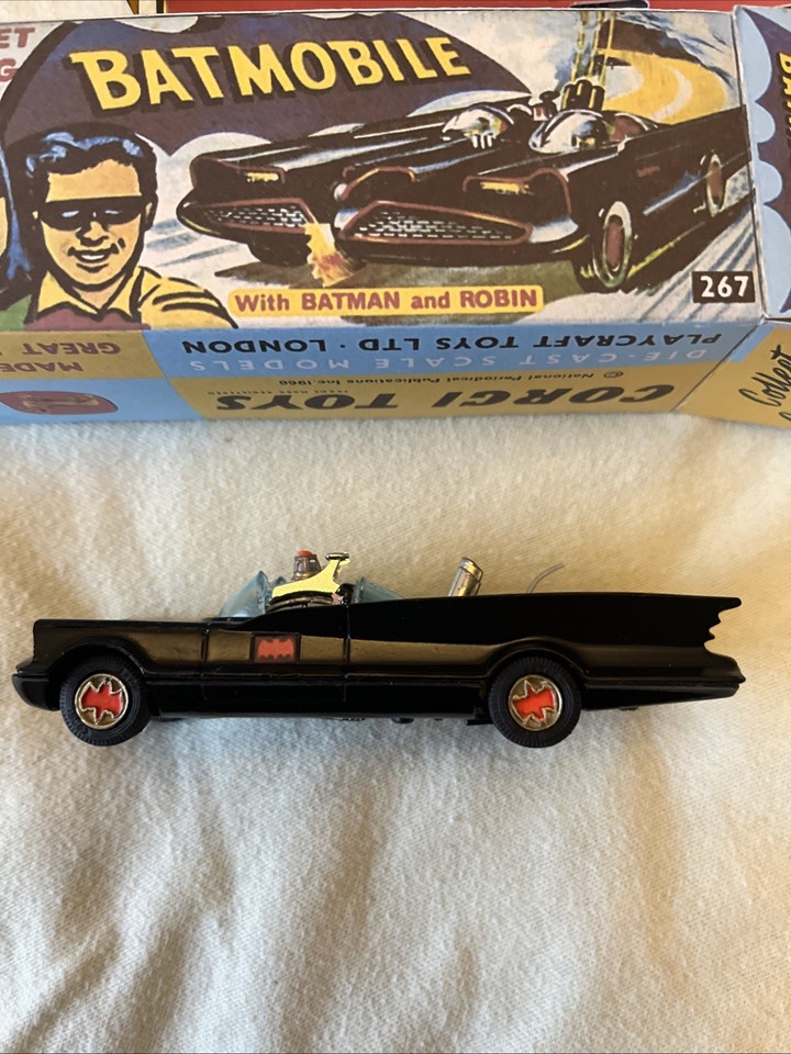 Corgi 267 Batmobile With Reproduction Box And Instructions | eBay UK