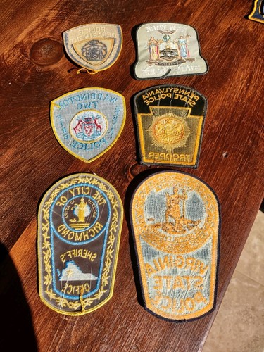 Uniform Arm Patch State Police Trooper Sheriff Virginia New York ...