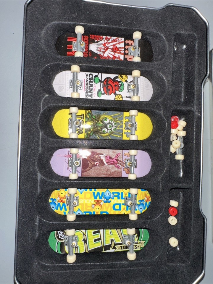 Tech Deck Flip Skateboard 96mm Fingerboard 10 Boards Chany Real Water ...