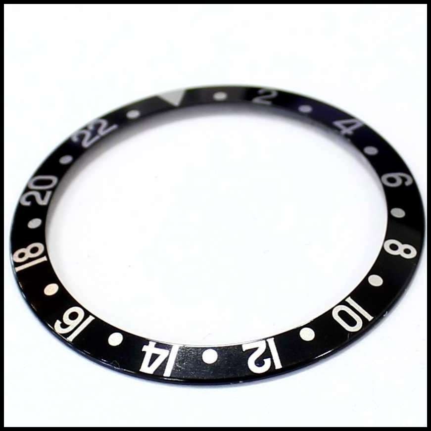 ROLEX Genuine GMT Master Bezel Disc 16710 16700 Parts Rolex Black | eBay UK
