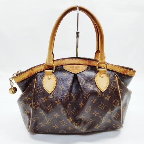 Louis Vuitton LV Hand Bag M40431 Tivoli PM brown Monogram 452024 | eBay