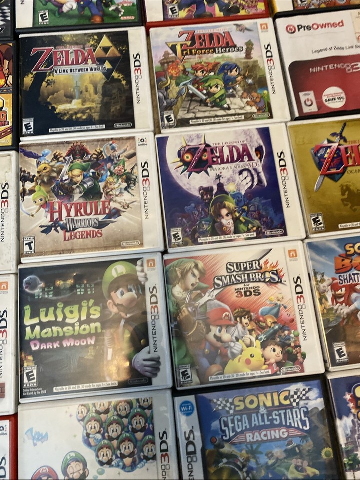 Nintendo DS And 3DS Empty Game Case Lot Of 37 | eBay