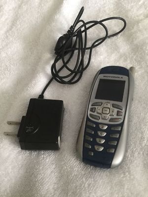 Motorola i series i265 - Blue-white Sprint/Nextel Cellular Phone Candy ...