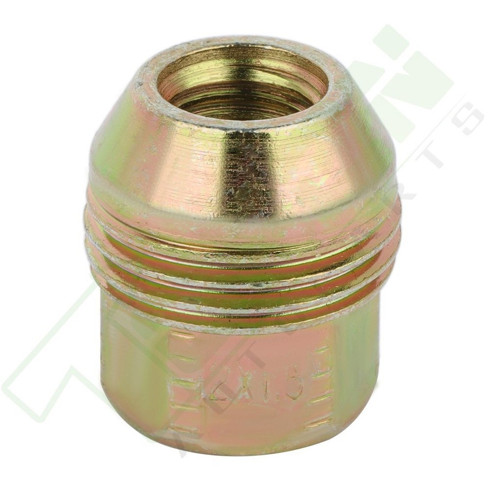20 Gold Zinc Thread Size 12x1.5mm 1.07'' Tall Wheel Lug Nuts For Chevy ...