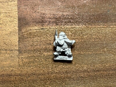 Citadel TSR Miniatures Warhammer D2 Norse Dwarf Ulf Orchater 1985 | eBay