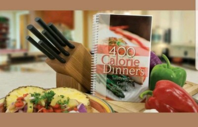 400 Calorie Dinners Cooking Satisfying Guilt Free Meals Cookbook | eBay