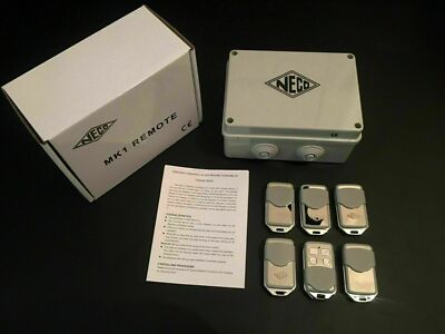 Neco (MK1) Remote Control System for Roller Shutters/ Garage Doors + 6 ...
