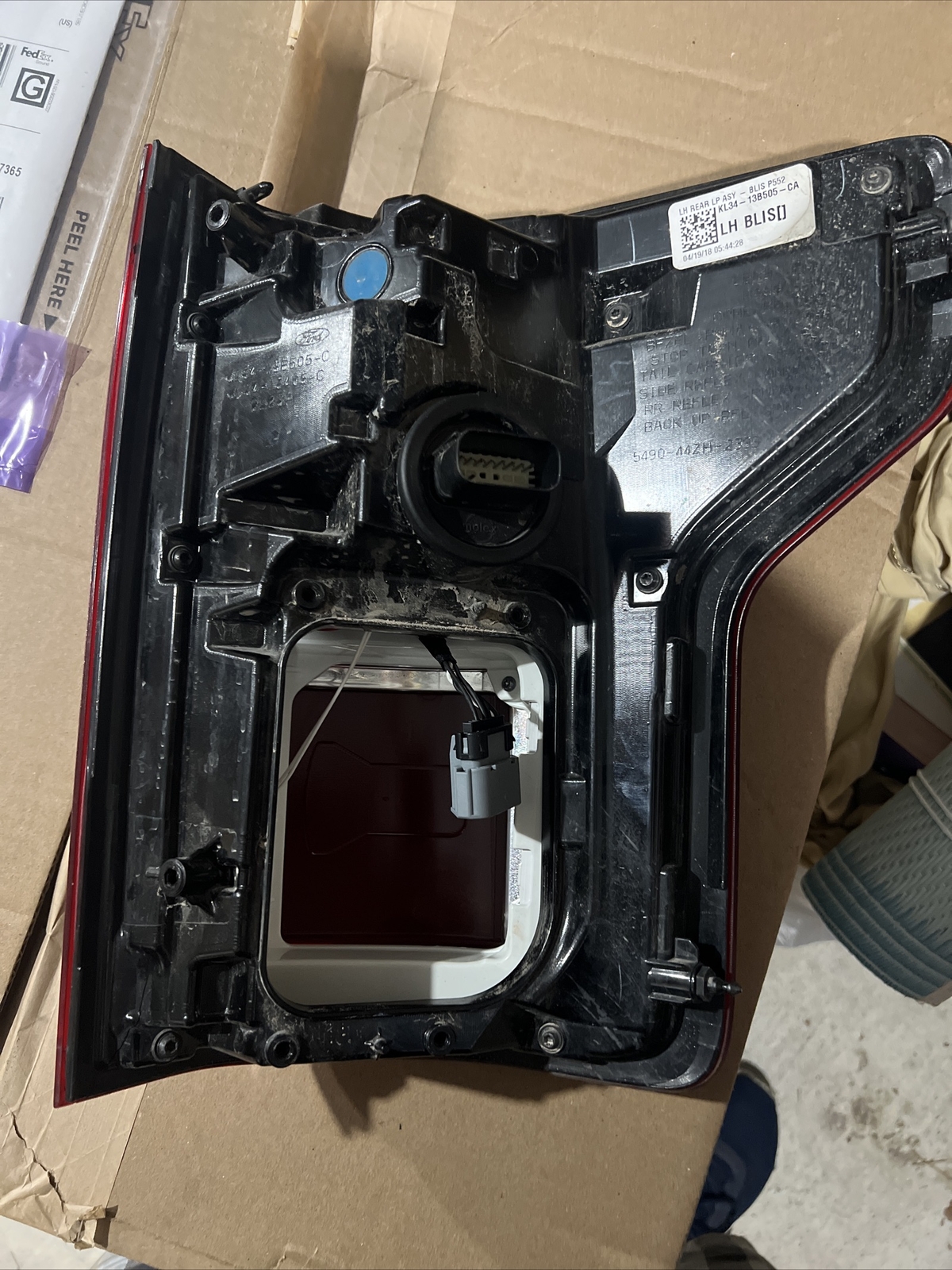 2018-2020 Ford F-150 Left LED Tail Light Assembly | KL3Z13405B | OE ...