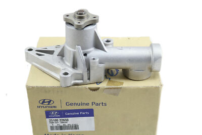 GENUINE 2510022650 Coolant Water Pump for Hyundai Accent Excel Scoupe ...