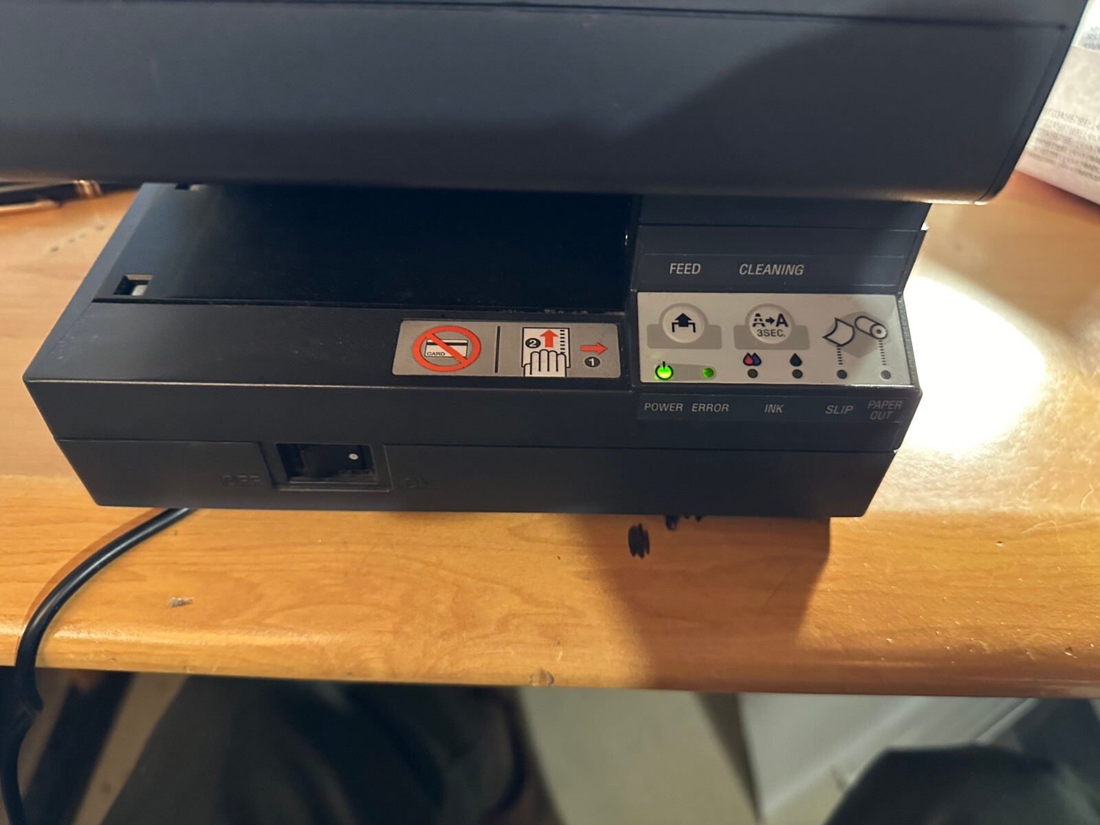 Epson M184A Tm-j7100 POS Receipt Ink Jet Printer With AC Adapter for ...