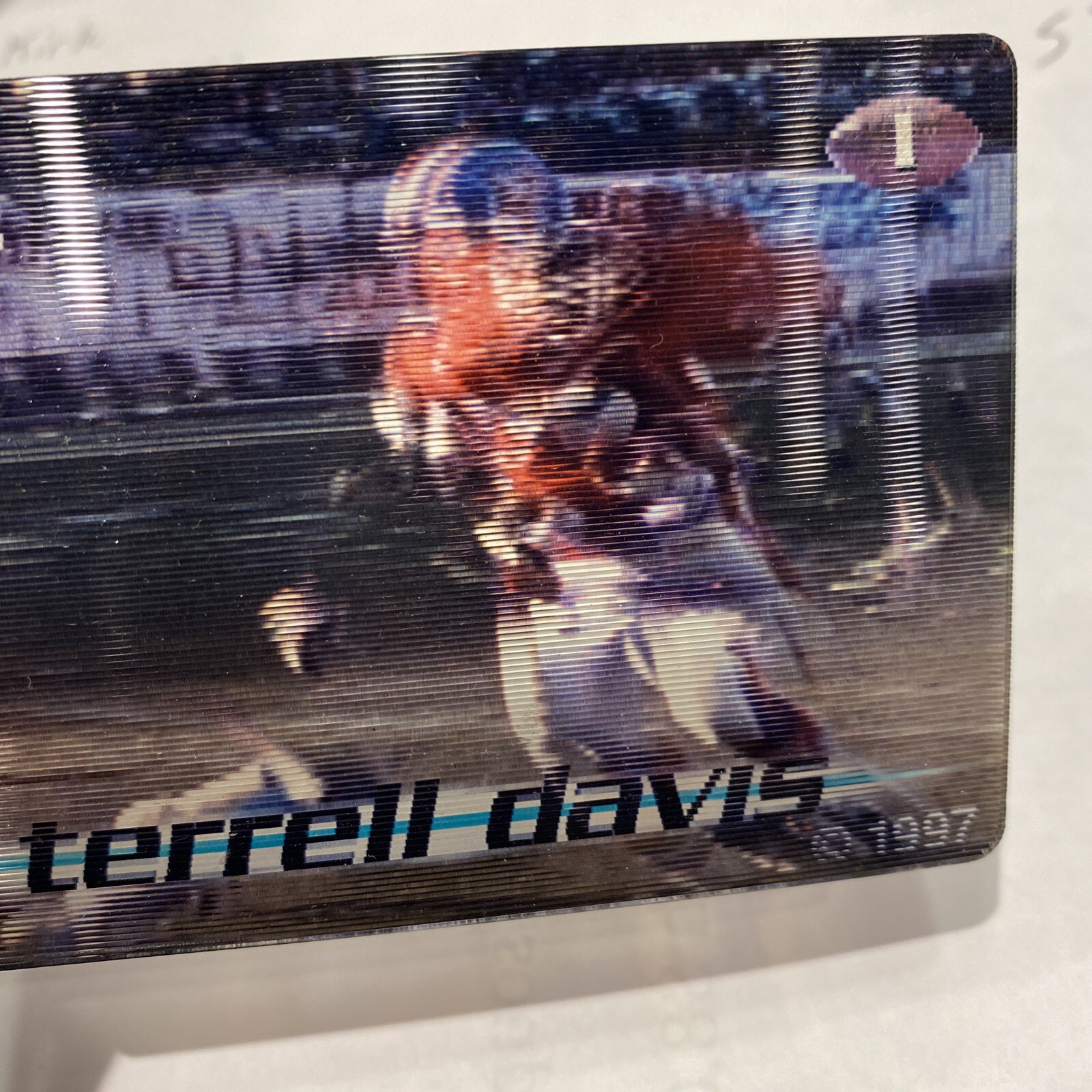 1997 Motion Vision Limited (1:25) Digital Replays #LDR1 Terrell Davis ...
