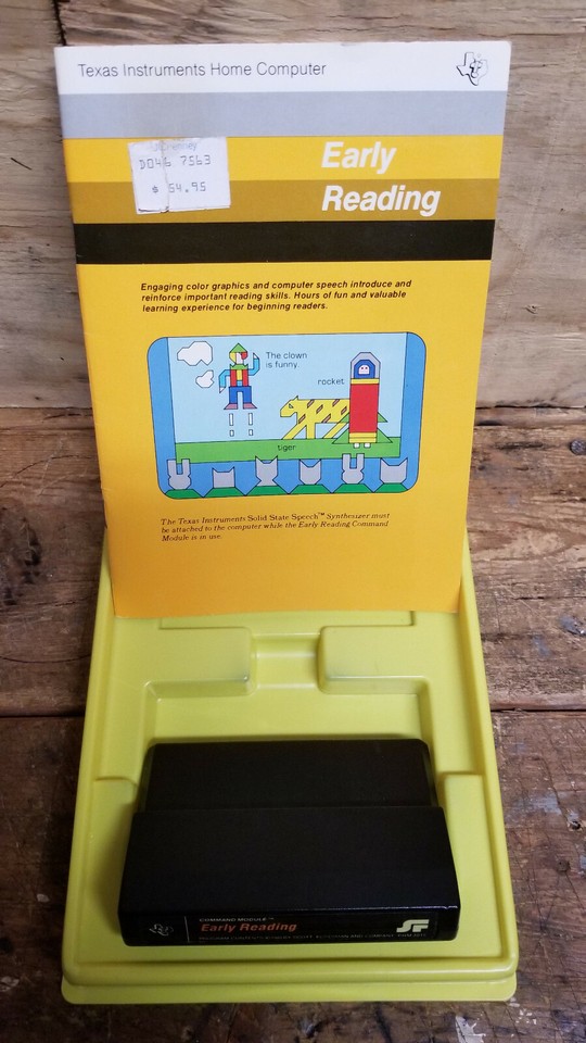 Vintage Texas Instrument TI-99/4A Games Lot In Original Retail ...