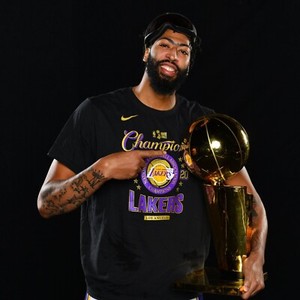 Anthony Davis Los Angeles Lakers 2020 NBA Championship Trophy 8x10 ...