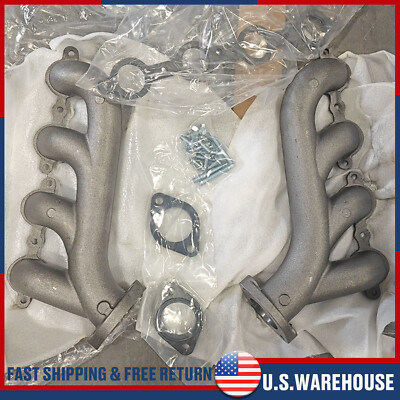 Chevrolet LS1 LS2 LS3 4.8 5.3 6.0 LS Swap Cast Iron Exhaust Manifold ...
