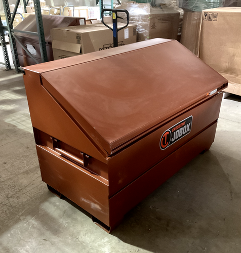 CRESCENT JOBOX 1-680990 Slope-Lid Jobsite Box Padlockable 60 x 30 x 39. ...
