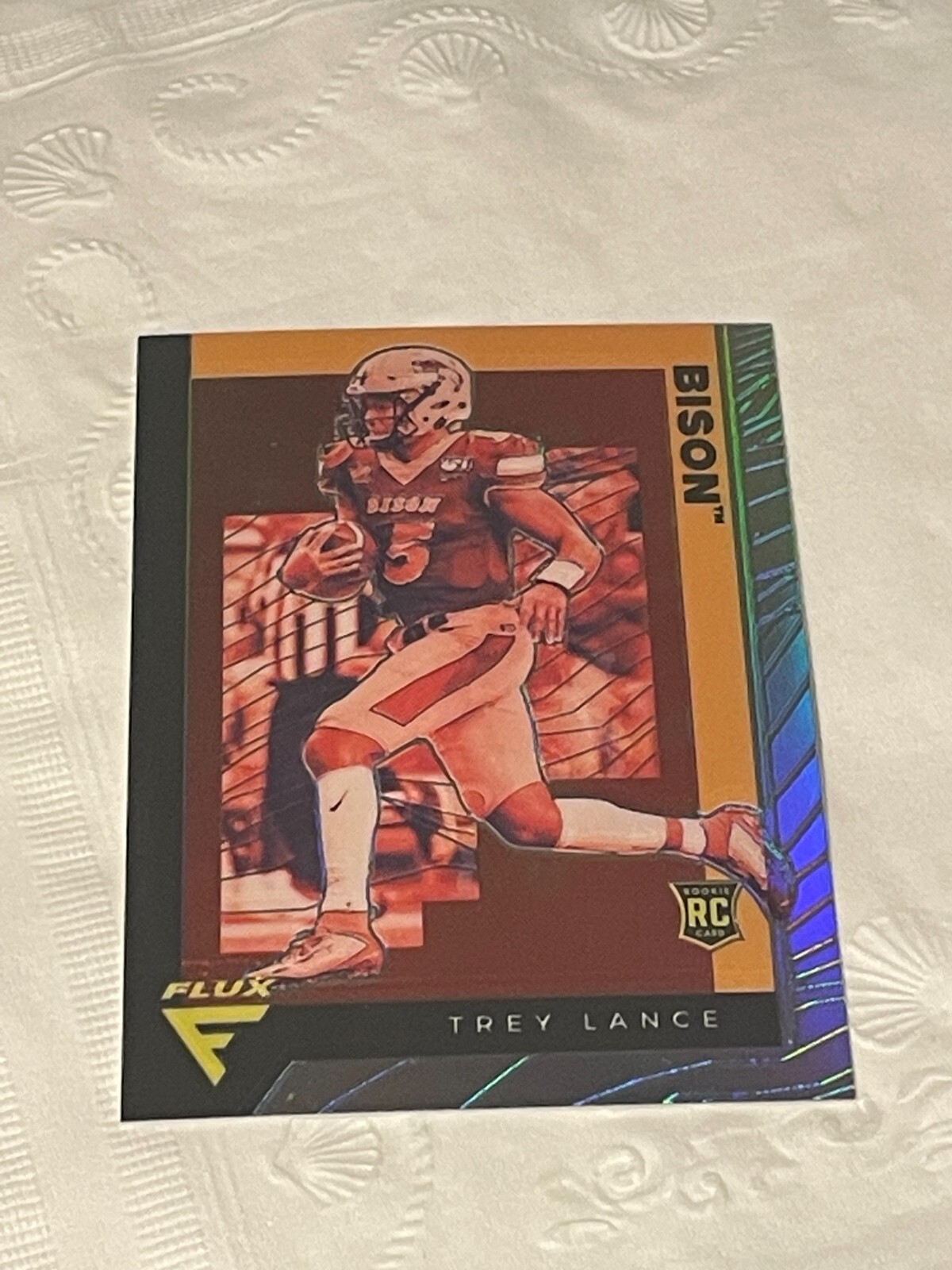 2021 Chronicles Draft Picks Flux Silver Prizm Trey Lance Rookie Card ...