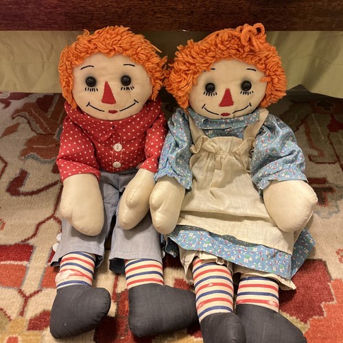 Vintage Raggedy Ann and Andy Doll 12'' | eBay