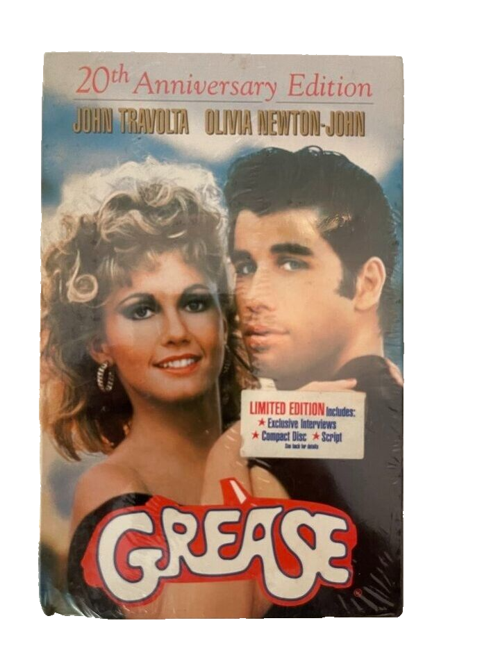 Grease (VHS, 1998, 20th Anniversary Edition) for sale online | eBay