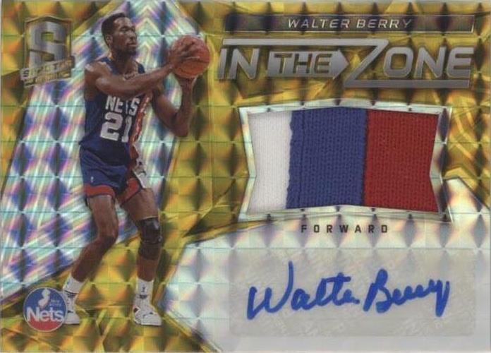 2016-17 Panini Spectra - In the Zone Autographed Memorabilia Walter ...
