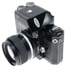 Nikon F Black SLR FTn Photomic Prism Viewfinder Camera Nikkor 1:2 85mm ...