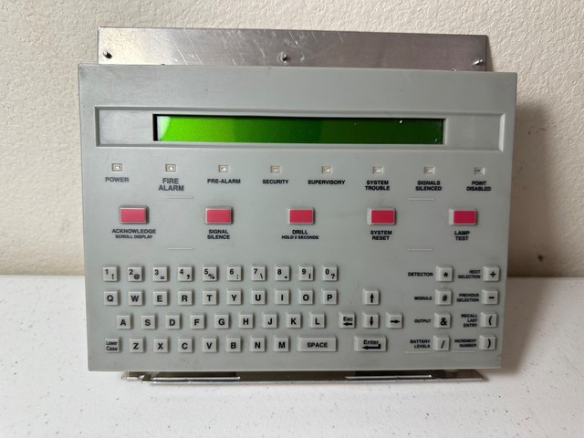 Honeywell NOTIFIER Kdm-2 Keypad for Nfs-640 Fire Alarm Panel for sale ...