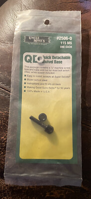 NOS Uncle Mike’s QD Quick Detachable Swivel Base 2506-0 115MS 1 Pack | eBay