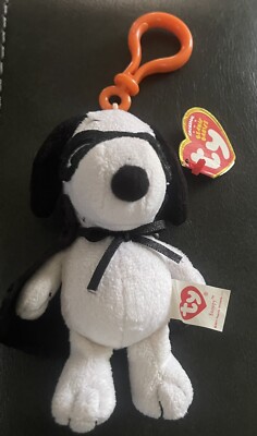 TY SNOOPY the VAMPIRE CLIP BEANIE BABY - MINT with TAG | eBay