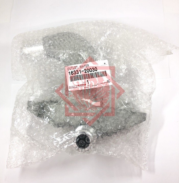 TOYOTA LEXUS GENUINE WATER OUTLET 16331-20030 FOR RX300 RX330 RX350 ...