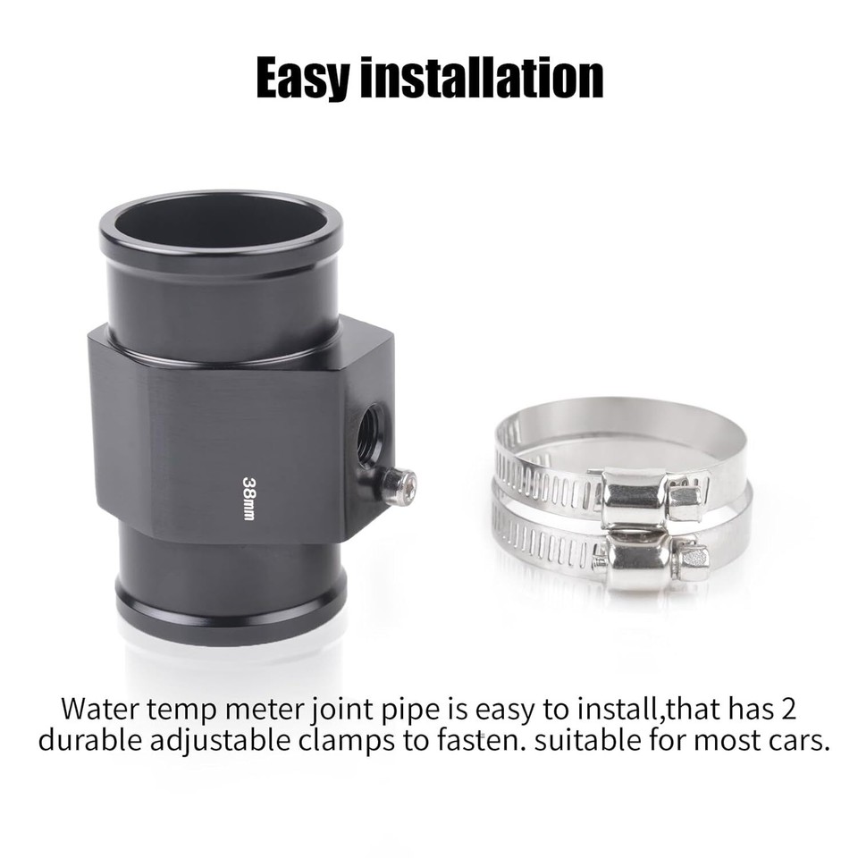 2'' 52mm Water Temp Temperature Gauge with 38mm Joint Pipe Sensor ...