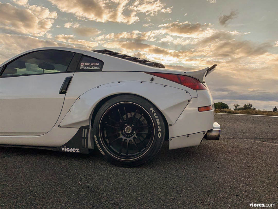 FRP TKYO Trunk Spoiler Wing Z33 3dr Hatch Fits Nissan 350Z 03-08 Rocket ...