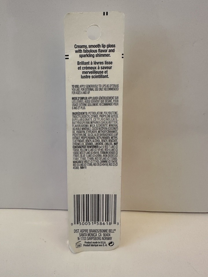 Bonnie Bell Lip Smacker Sparkler 618 DREAM POP Lip Gloss | eBay