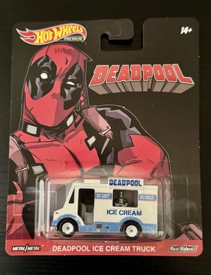 Hot Wheels Premium Marvel Deadpool Ice Cream Truck 2018 Mattel #FYP62 ...