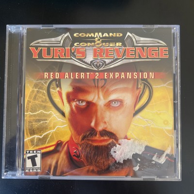 Command & Conquer Yuri’s Revenge PC-CD Rom 2001 Red Alert Expansion ...