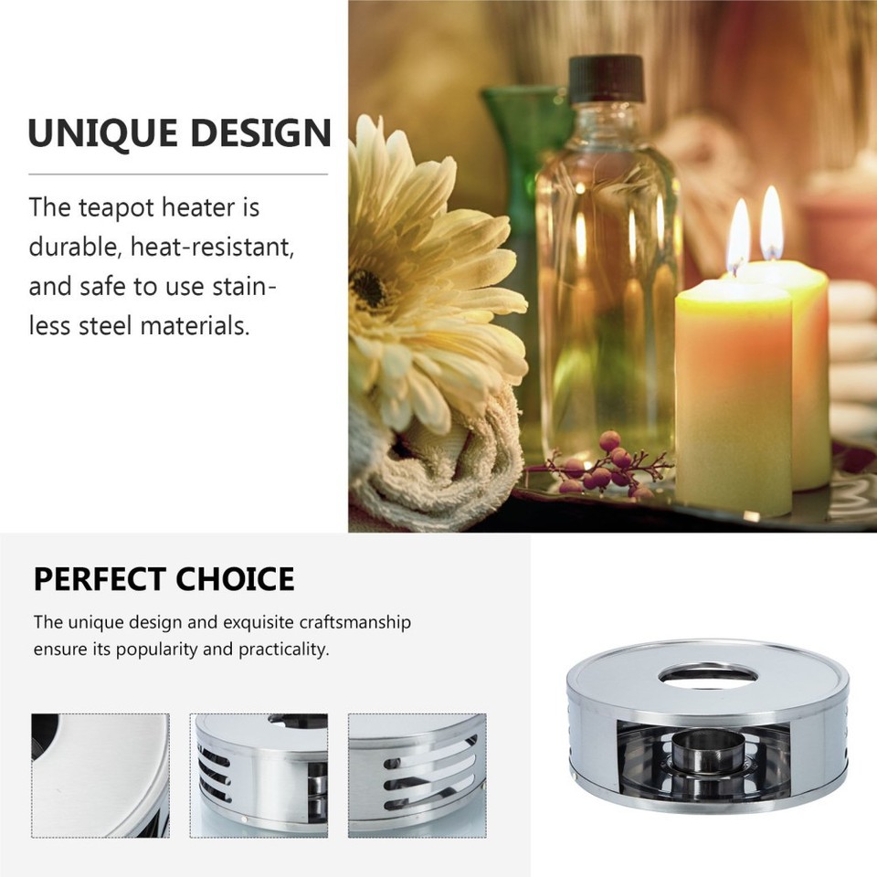 Heating Base Tea Warmer Office Japanese Teapot Stainless Steel Heater ...