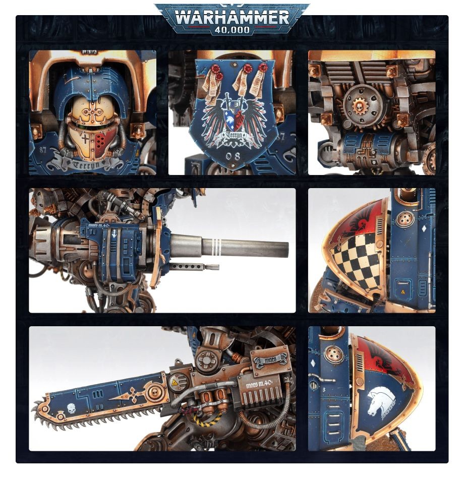 Warhammer: 40k - Imperial Knights - Knight Questoris/Paladin ...