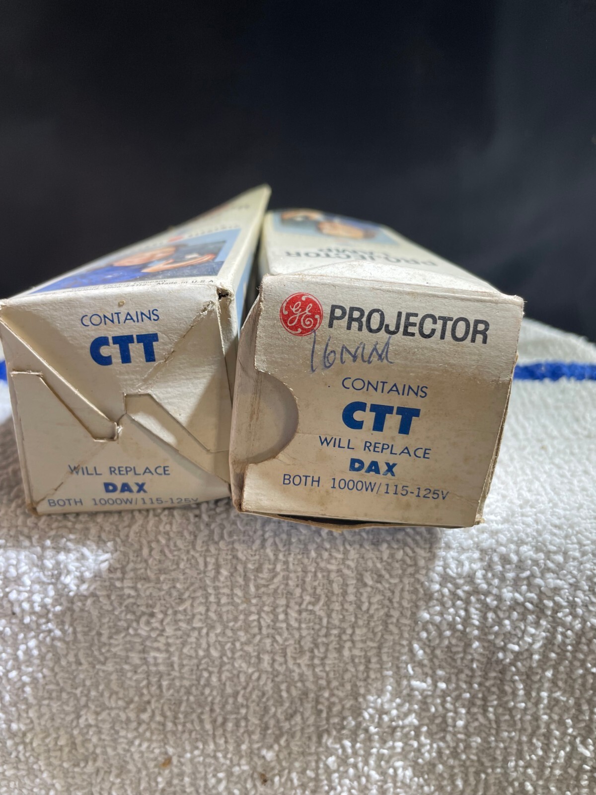 Lot of (2) NIB GE General Electric CTT/DAX 115-120V 1000W Projector ...