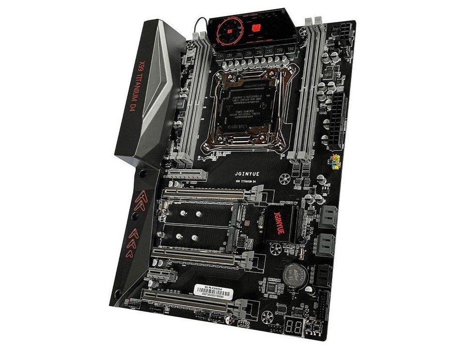 X99 TITANIUM D4 X99 Motherboard LGA 2011-3 SATA/NVME M.2 DDR4 RAM ...