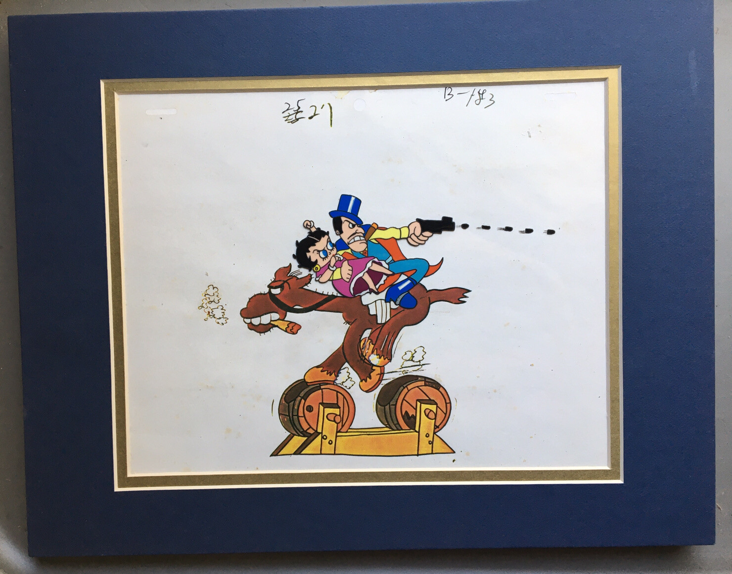 VINTAGE BETTY BOOP ORIGINAL PRODUCTION CEL CARTOON HAND PAINTED MAX ...