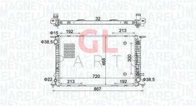 FOR AUDI Q5 8R 2012 - 2016 Radiator Engine Water Cooling New ...