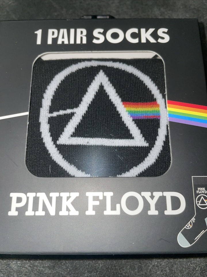 Perryscope Prod Socks PINK FLOYD Gift Boxed Crew Socks MENS 7-12 Gift ...