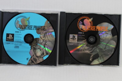 Valkyrie Profile Disc 1 2 Discs Only PS1 PS PlayStation 1 Japan Import ...