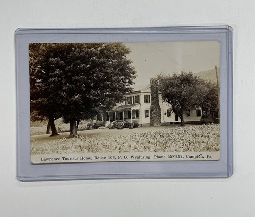 Wyalusing PA Lawrence Tourists Home Campton RPPC Real Photo Vintage ...