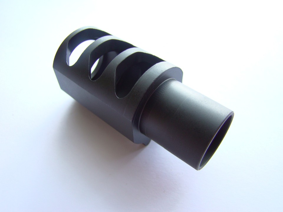 1911 Colt .45 Black Oxide BIG Compensator Muzzle Brake MADE IN USA | eBay