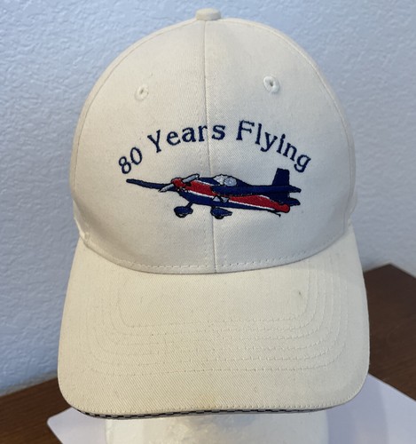Aircraft “80 Years Flying” Private Jet Airplane Hat Cap Retro Vintage ...