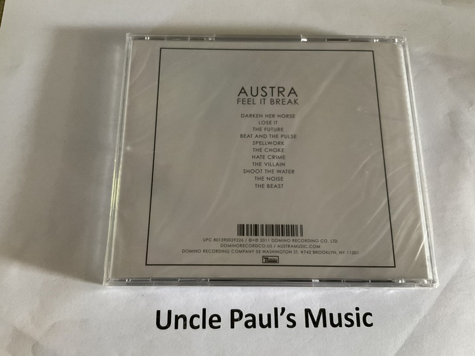 Feel It Break by Austra (CD, 2011) BRAND NEW FACTORY SEALED ...