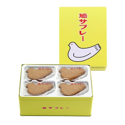 Toshimaya HATO SABURE Dove Sable Pigeon Cookies 16~44 Pieces Can ...