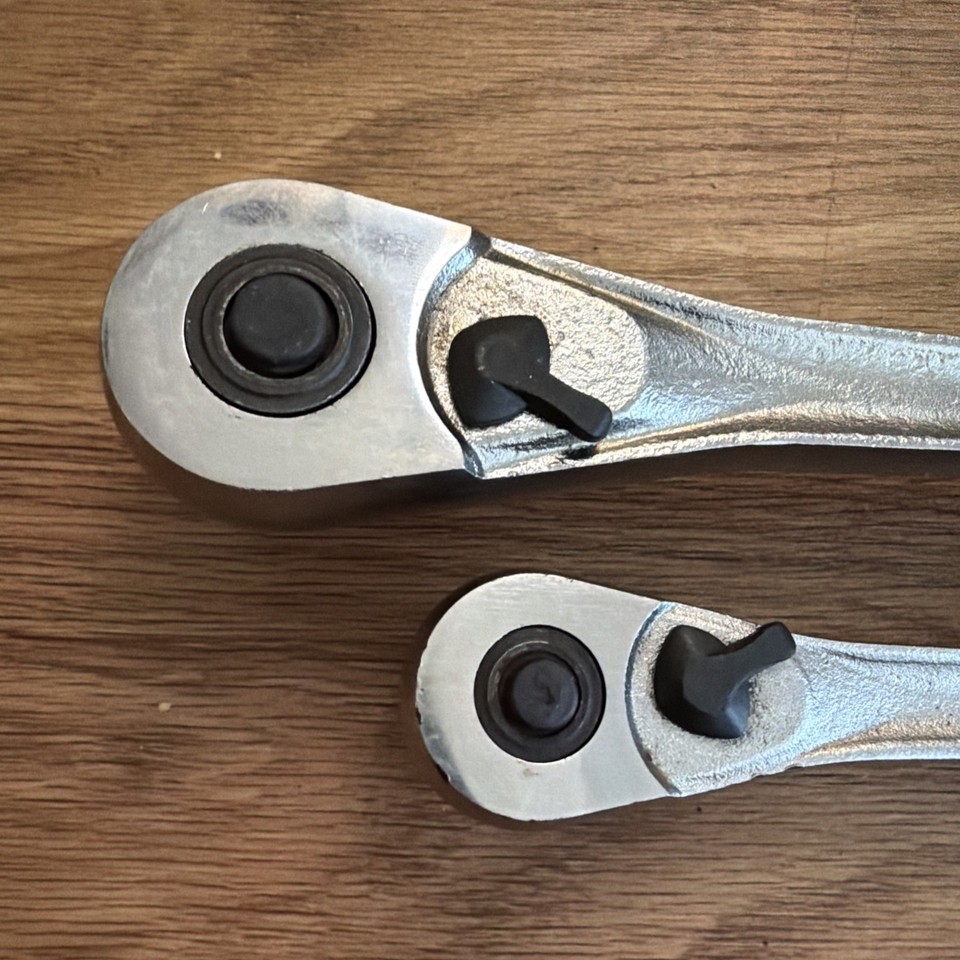 Craftsman Tools Made In USA 3/8” And 1/2” Drive Ratchets 44808 & 44809 ...