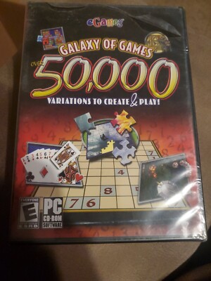 FastShipping🇺🇸 Galaxy of Games 50,000 eGames PC CD-Rom new | eBay