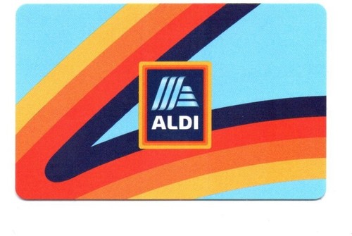 Aldi Grocery Colorful Stripes Gift Card No $ Value Collectible | eBay