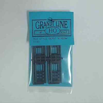 Grandt Line HO Scale Detailing Parts: RGS Style Depot Window | eBay